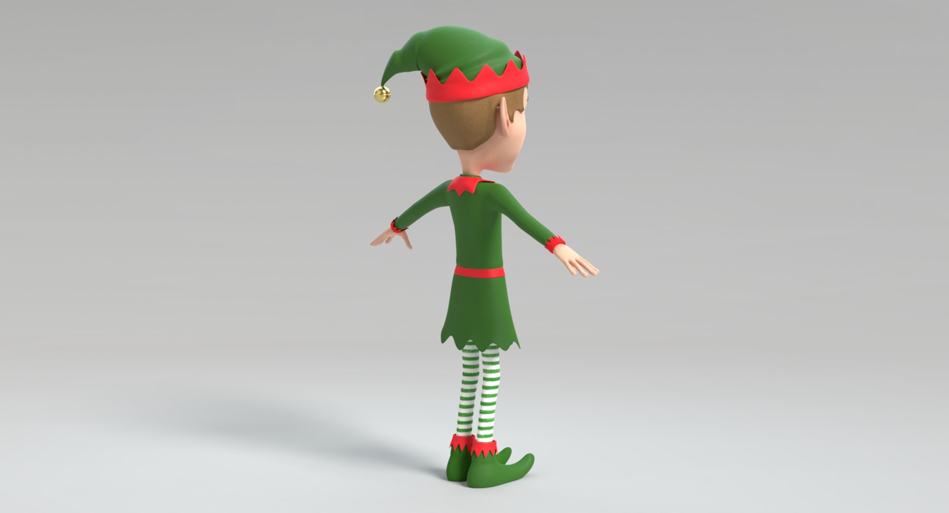 Christmas elf 3D model - TurboSquid 1216038