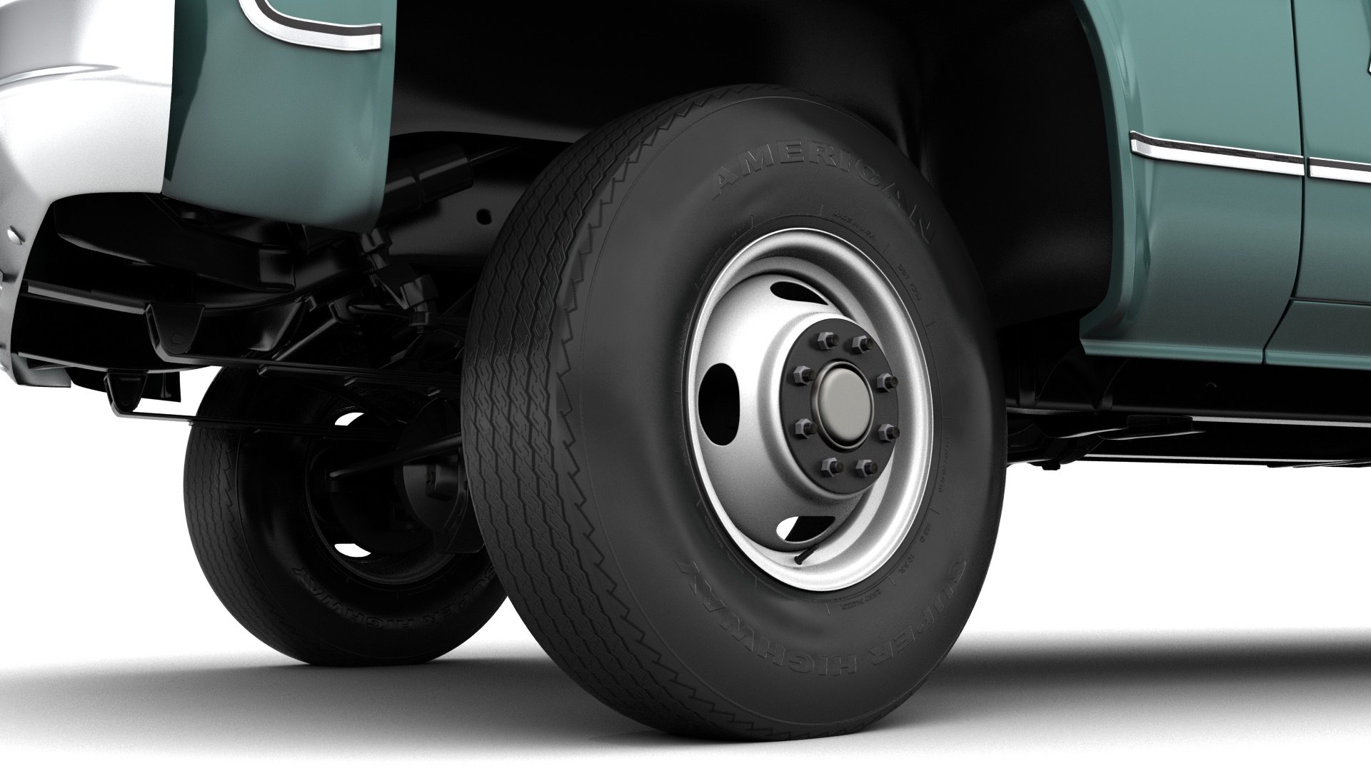 3D CHEVROLET SILVERADO K30 CREW CAB 1978 Model - TurboSquid 2154375