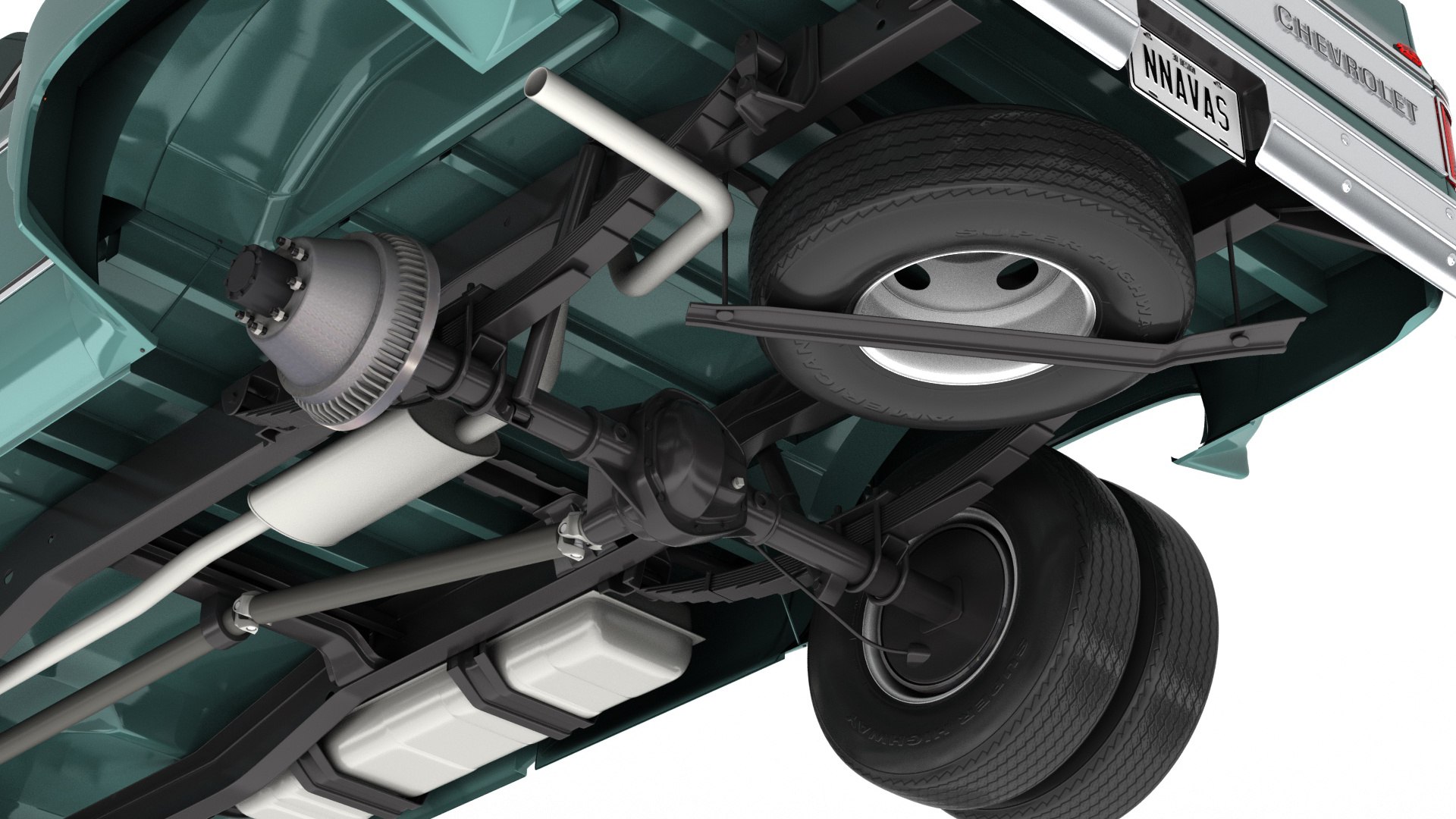 3D CHEVROLET SILVERADO K30 CREW CAB 1978 Model - TurboSquid 2154375