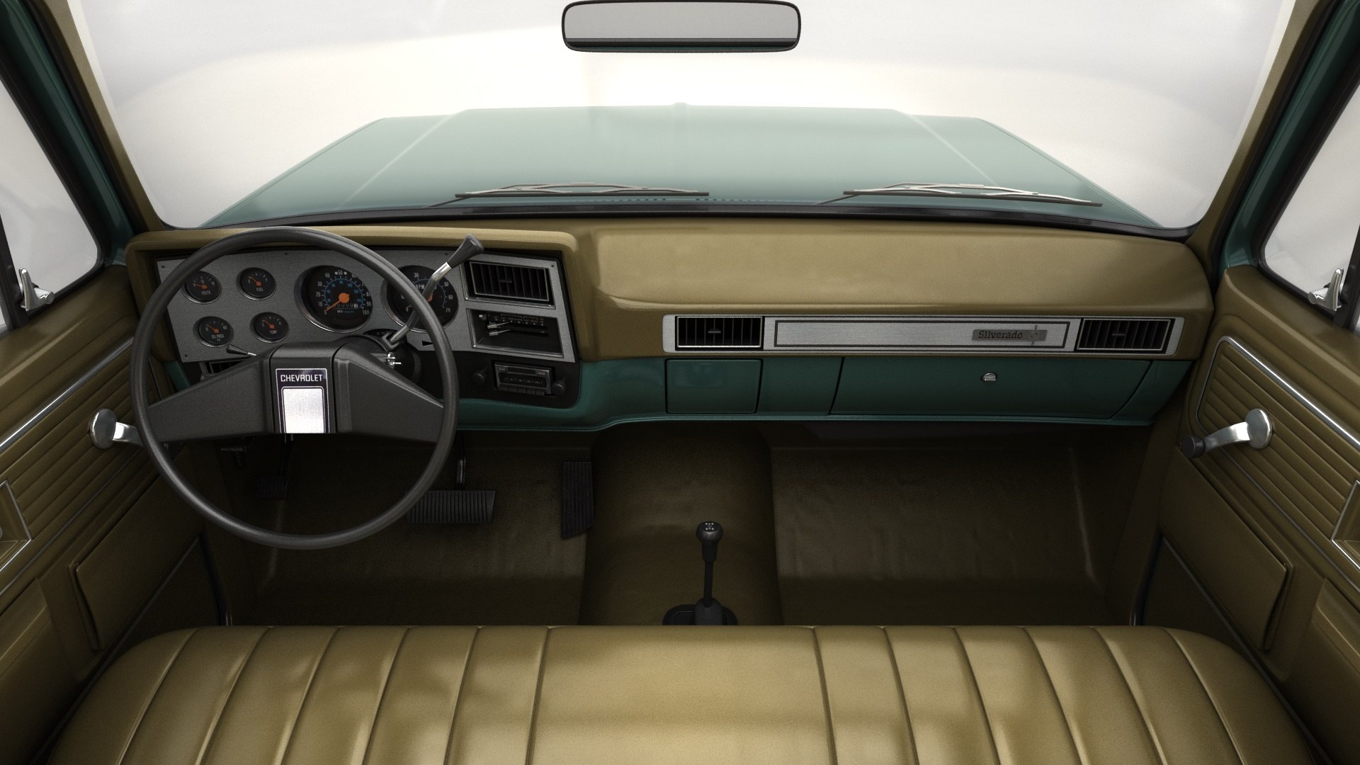 3D CHEVROLET SILVERADO K30 CREW CAB 1978 Model - TurboSquid 2154375