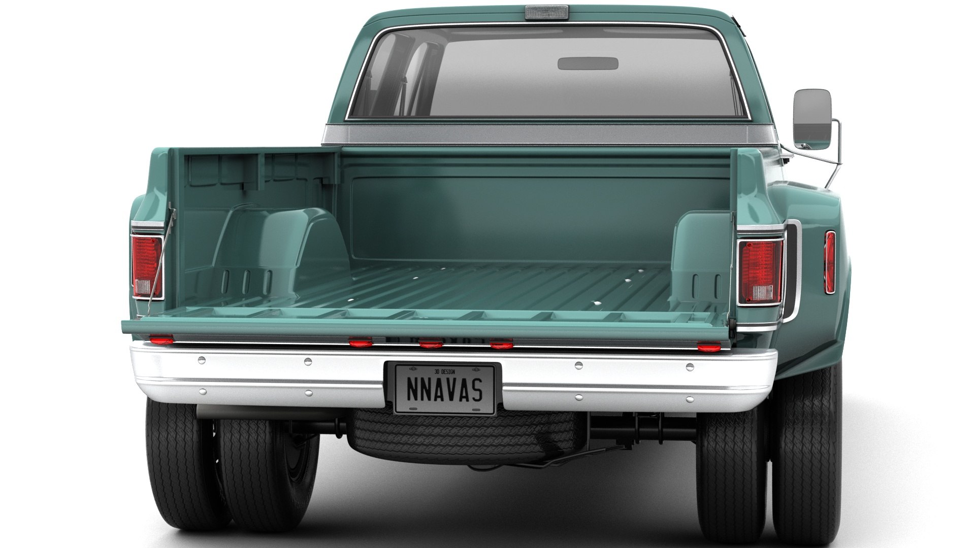 3D CHEVROLET SILVERADO K30 CREW CAB 1978 Model - TurboSquid 2154375