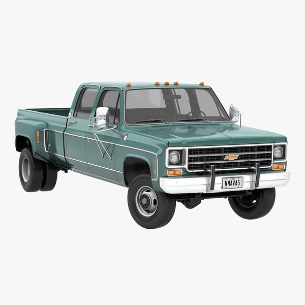 modelo 3d CHEVROLET SILVERADO K30 CABINA EQUIPADA 1978 - TurboSquid 2154375