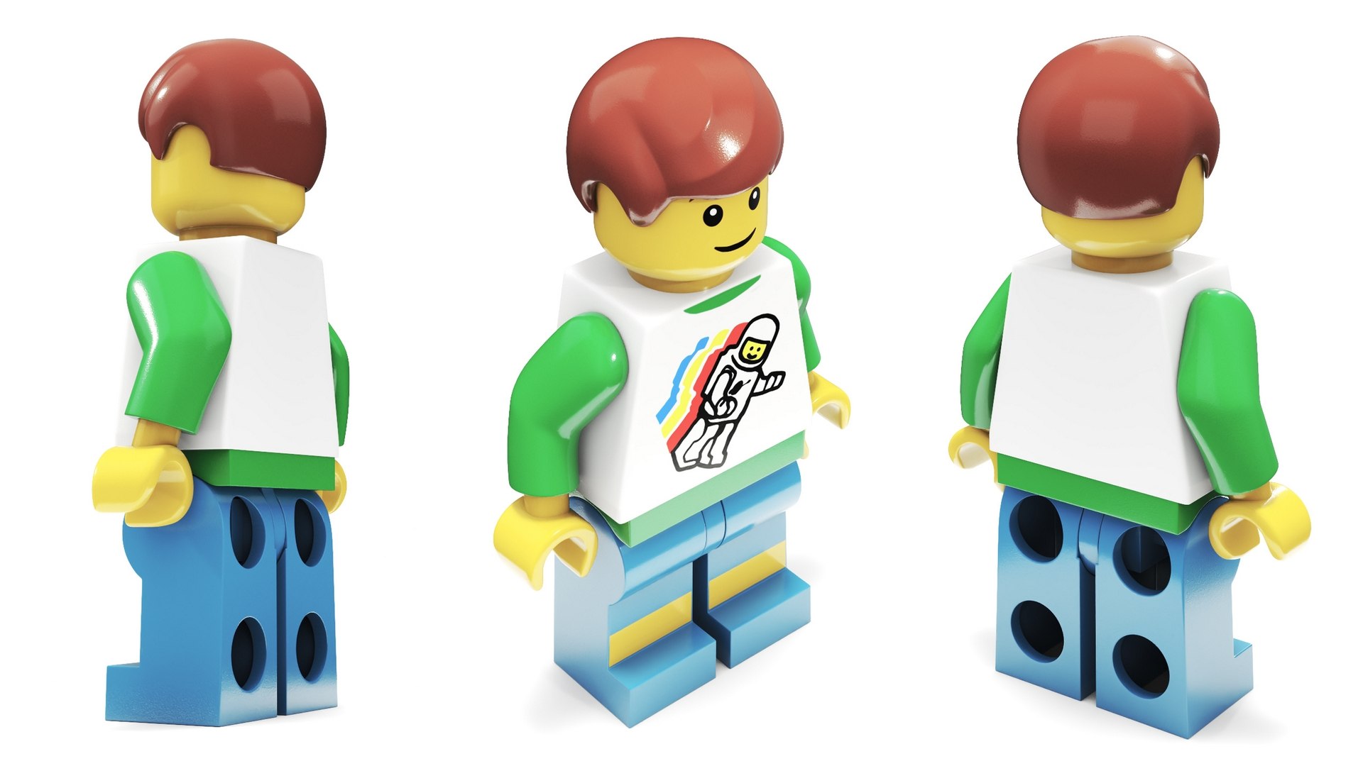3D Minifigure LEGO Teenager Model - TurboSquid 2274184