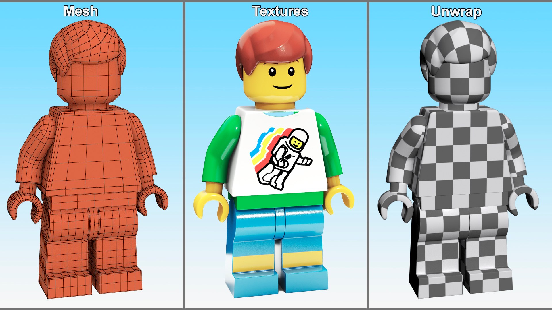 3D Minifigure LEGO Teenager Model - TurboSquid 2274184