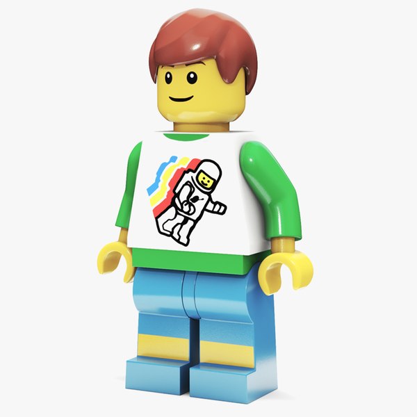 modelo 3d Minifigura LEGO Adolescente - TurboSquid 2274184