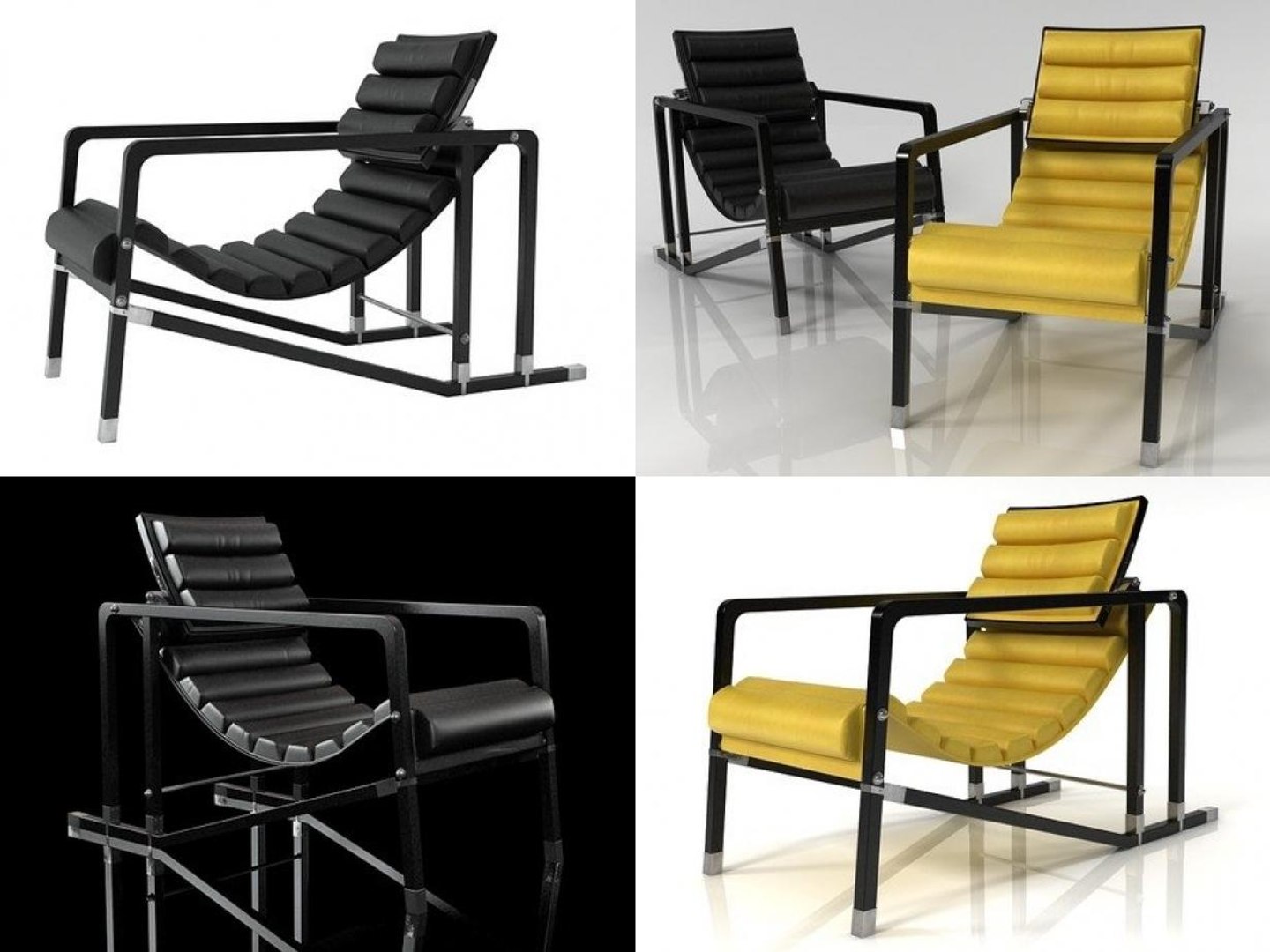 Transat Armchair 3D - TurboSquid 1181515
