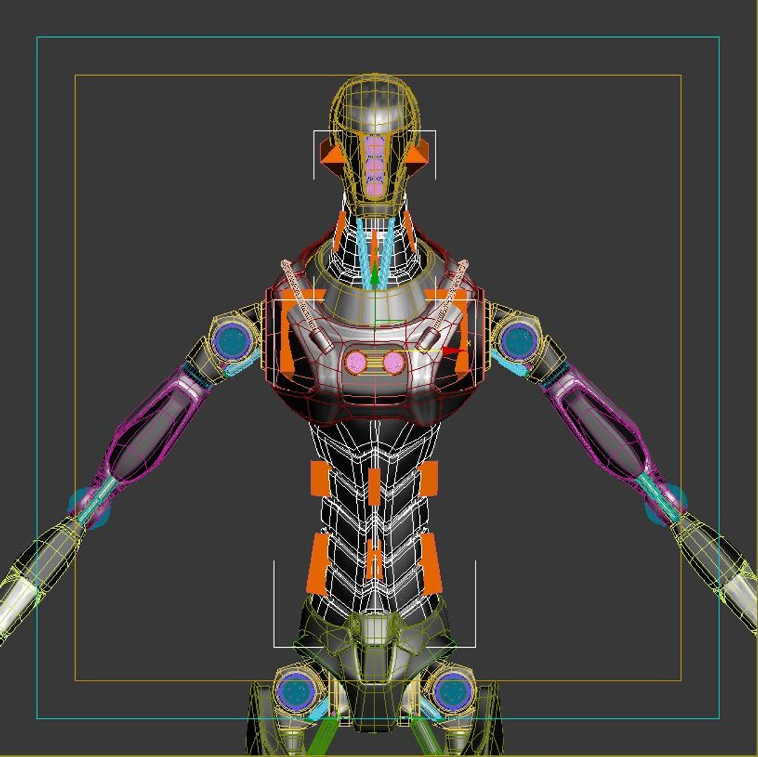 Scanline Droiddd 3d Max