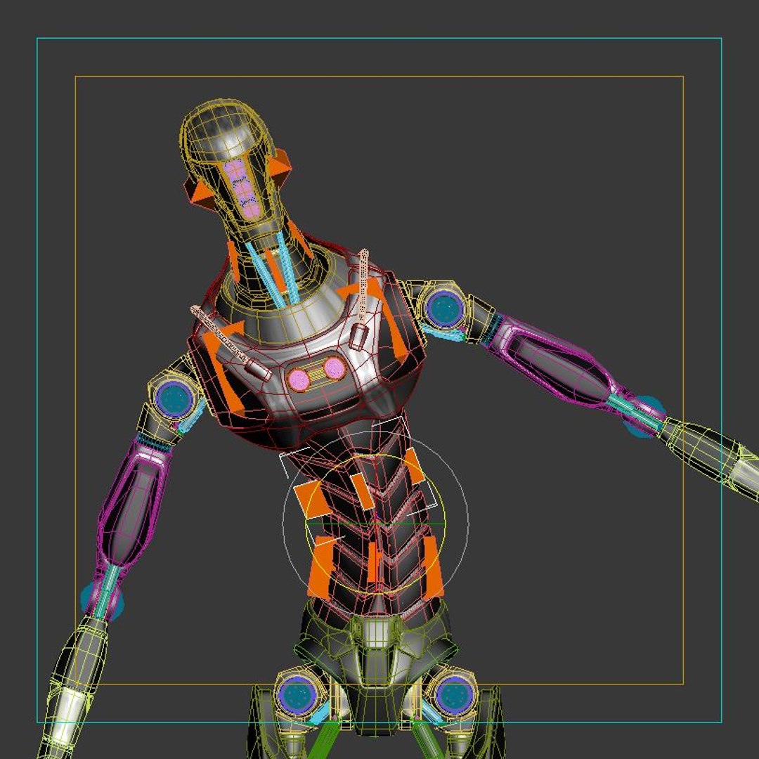 Scanline Droiddd 3d Max