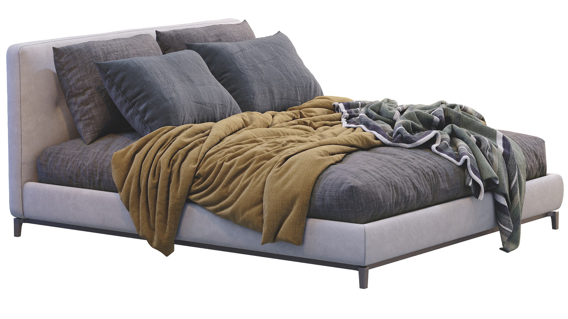 Andersen Bed By Minotti 3D Model - TurboSquid 1740926