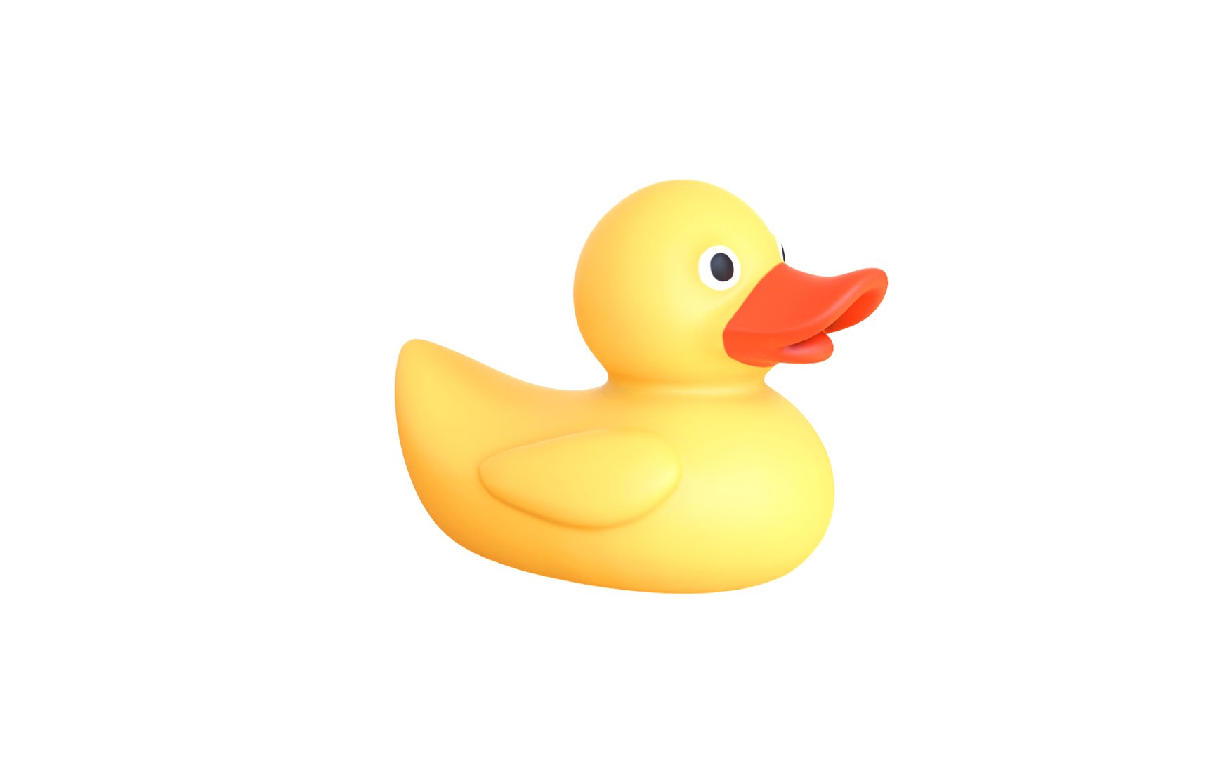 3D Rubber Duck 01 - TurboSquid 2328664