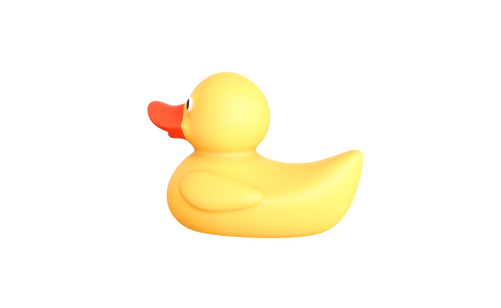 3D Rubber Duck 01 - TurboSquid 2328664
