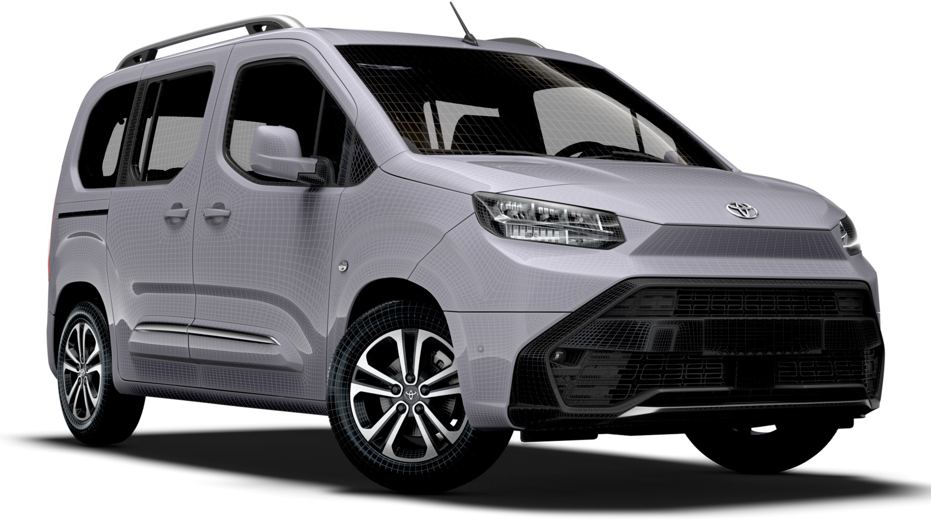 3D Toyota ProAce City Verso 2025 - TurboSquid 2342458