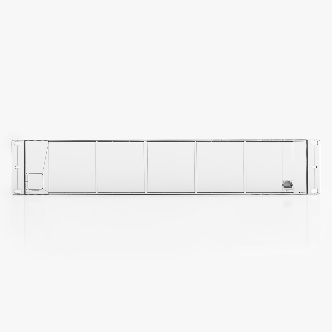 Ubiquiti UniFi USP RPS Pro 3D Model - TurboSquid 1849086