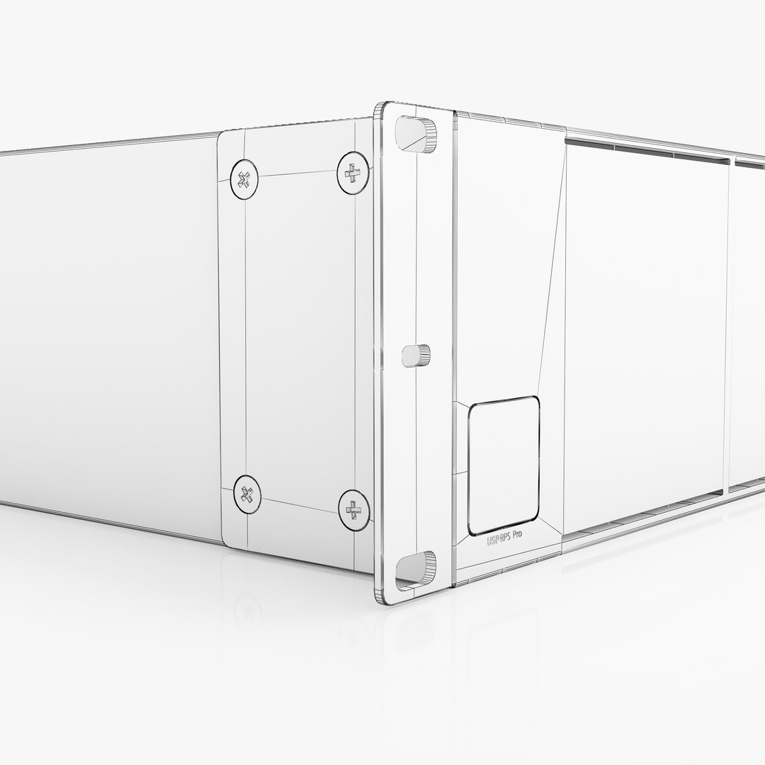 Ubiquiti UniFi USP RPS Pro 3D Model - TurboSquid 1849086