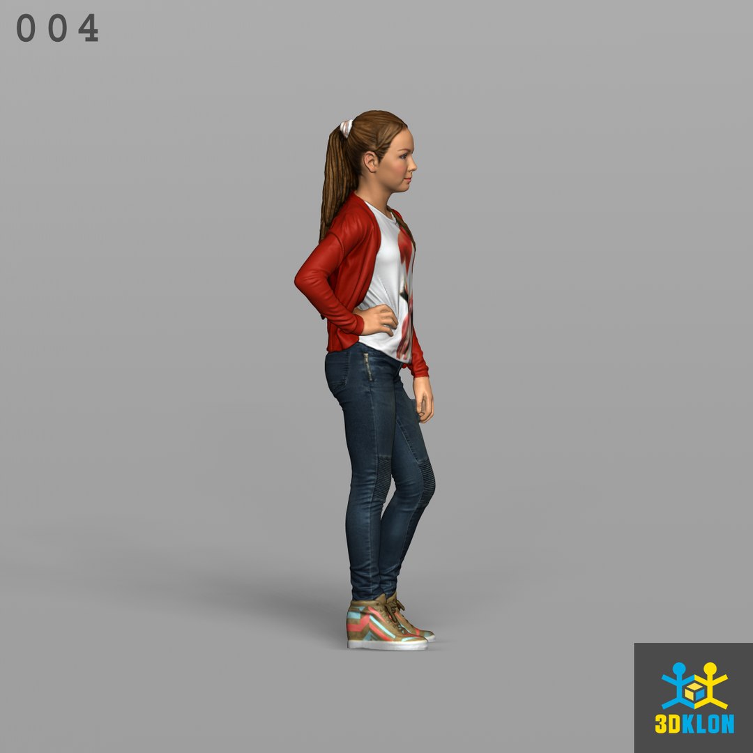 Scan Standing 3D Model - TurboSquid 1215316