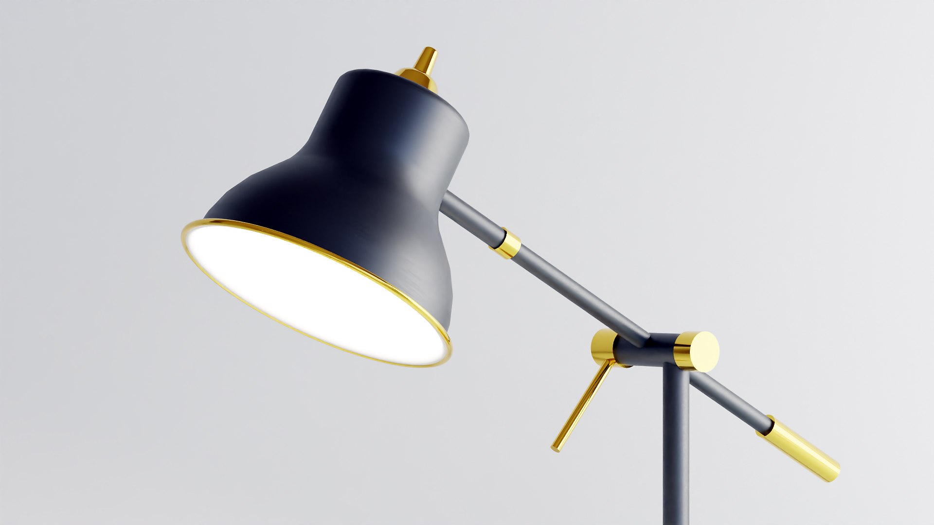 3D Model Traditional Table Lamp In Modern Look - TurboSquid 2062332