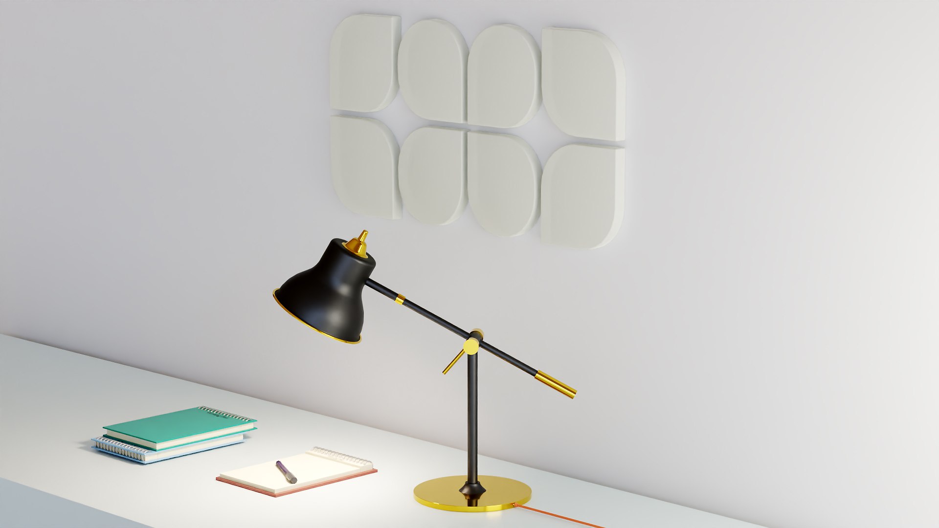 3D Model Traditional Table Lamp In Modern Look - TurboSquid 2062332