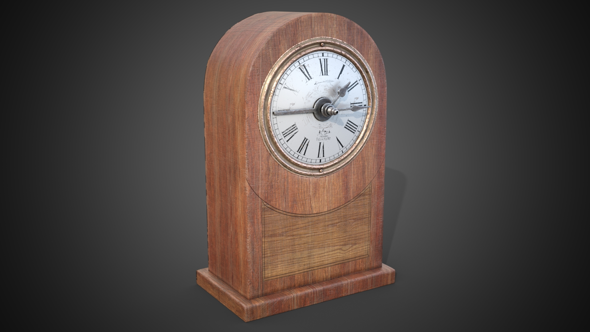 3D Table clock - TurboSquid 2171780