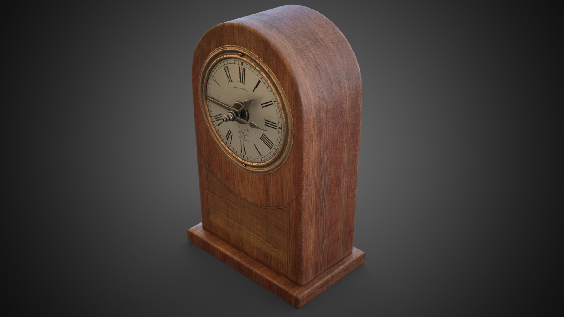 3D Table clock - TurboSquid 2171780