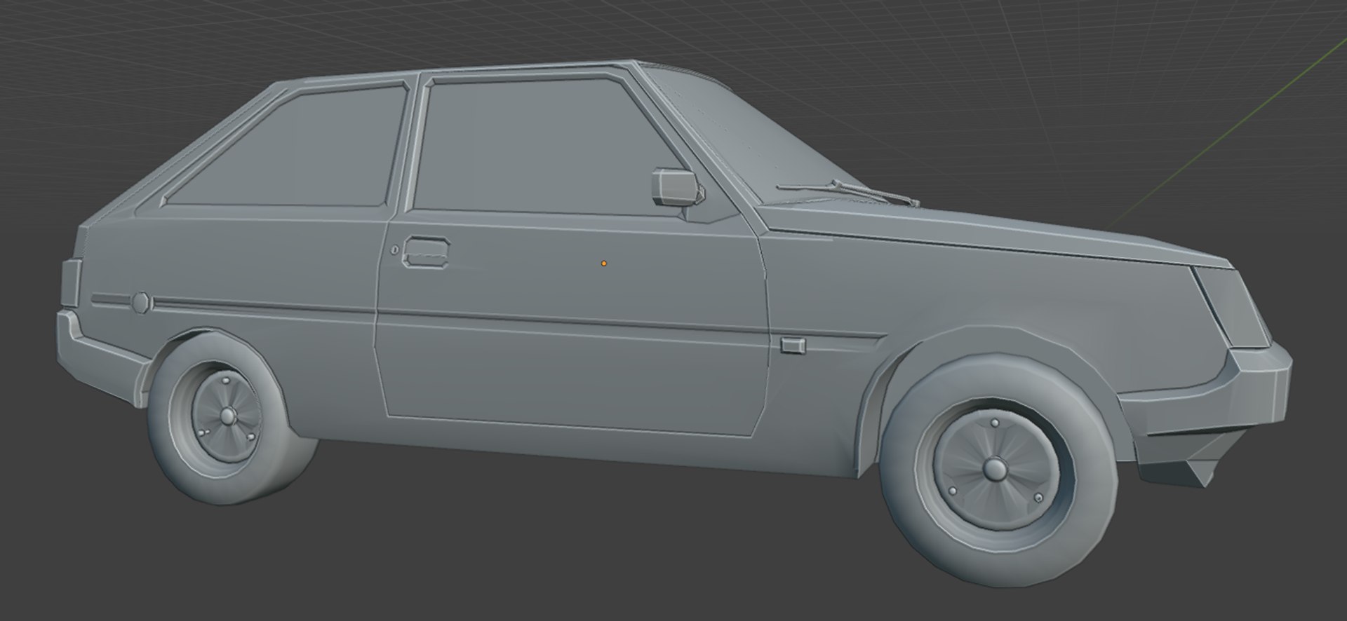 Low Poly Ukrainian Car ZAZ 1102 Tavria 1987 Model - TurboSquid 2197231