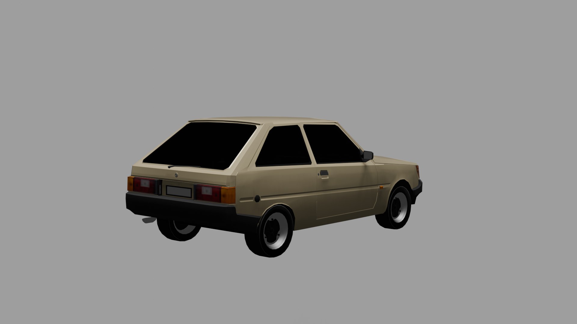Low Poly Ukrainian Car ZAZ 1102 Tavria 1987 Model - TurboSquid 2197231