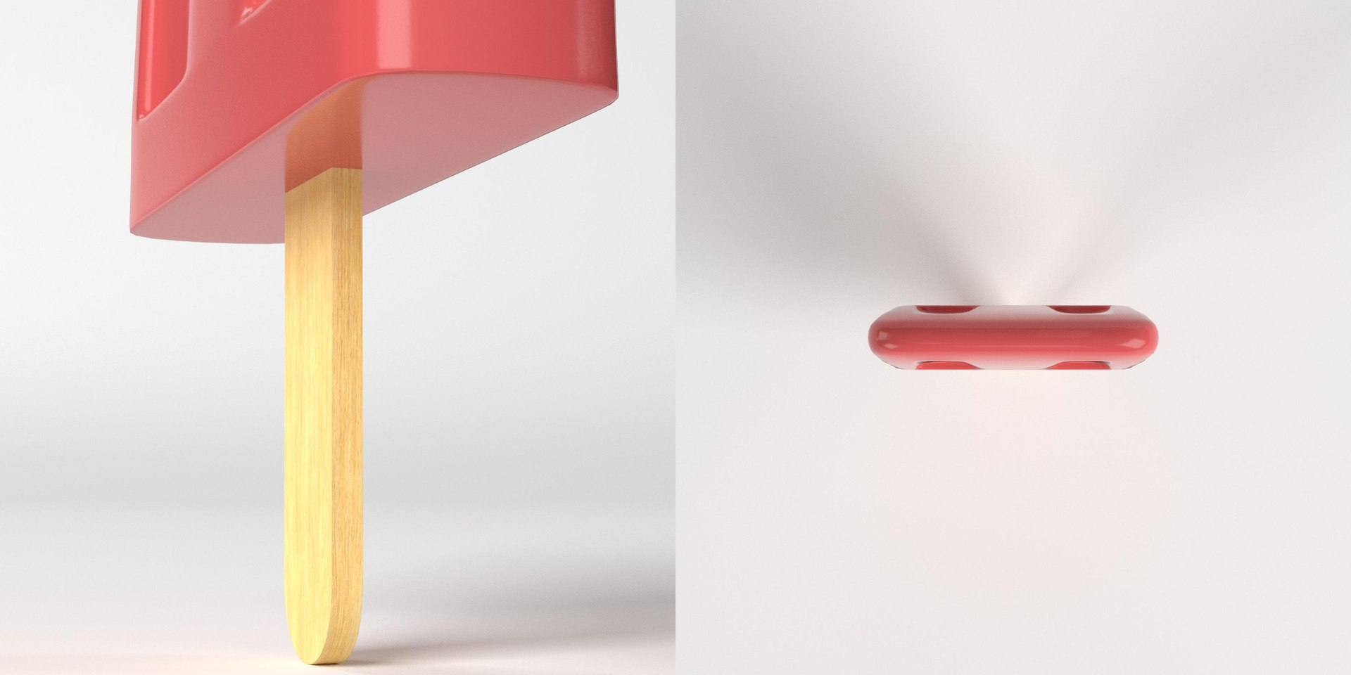 Stylized Ice Lolly 3D Model - TurboSquid 1382284