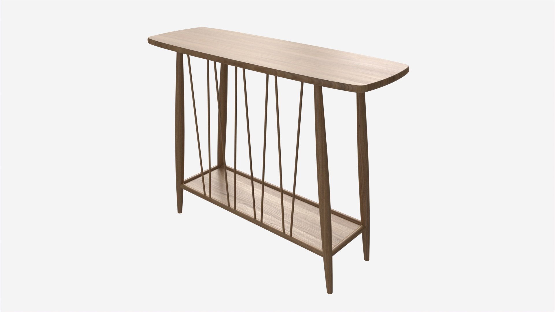 Console Table Ercol Shalstone John Lewis 3D model - TurboSquid 2011019