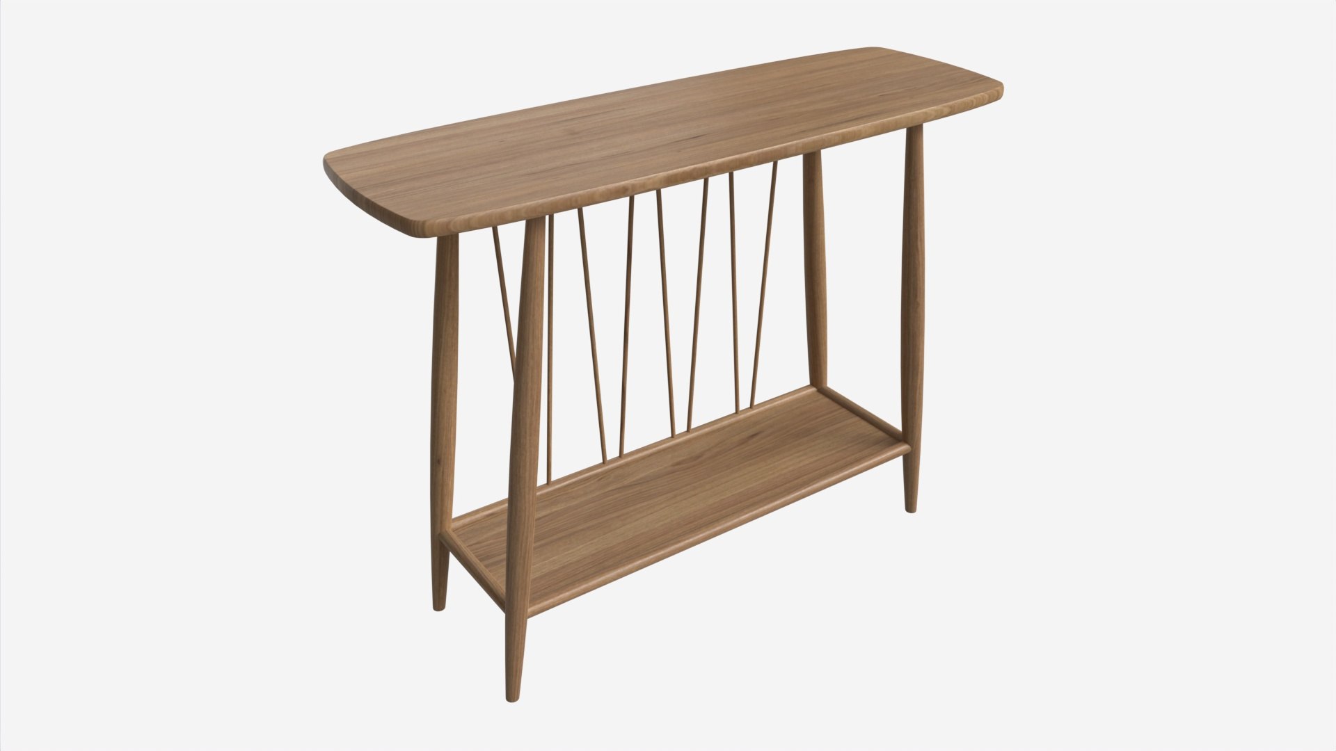 Console Table Ercol Shalstone John Lewis 3D model - TurboSquid 2011019