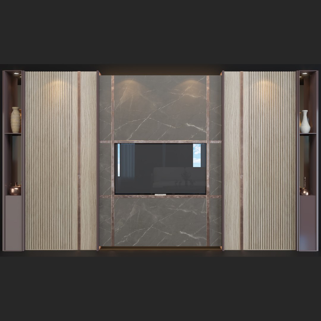 Tv Set 5 3D - TurboSquid 2020003