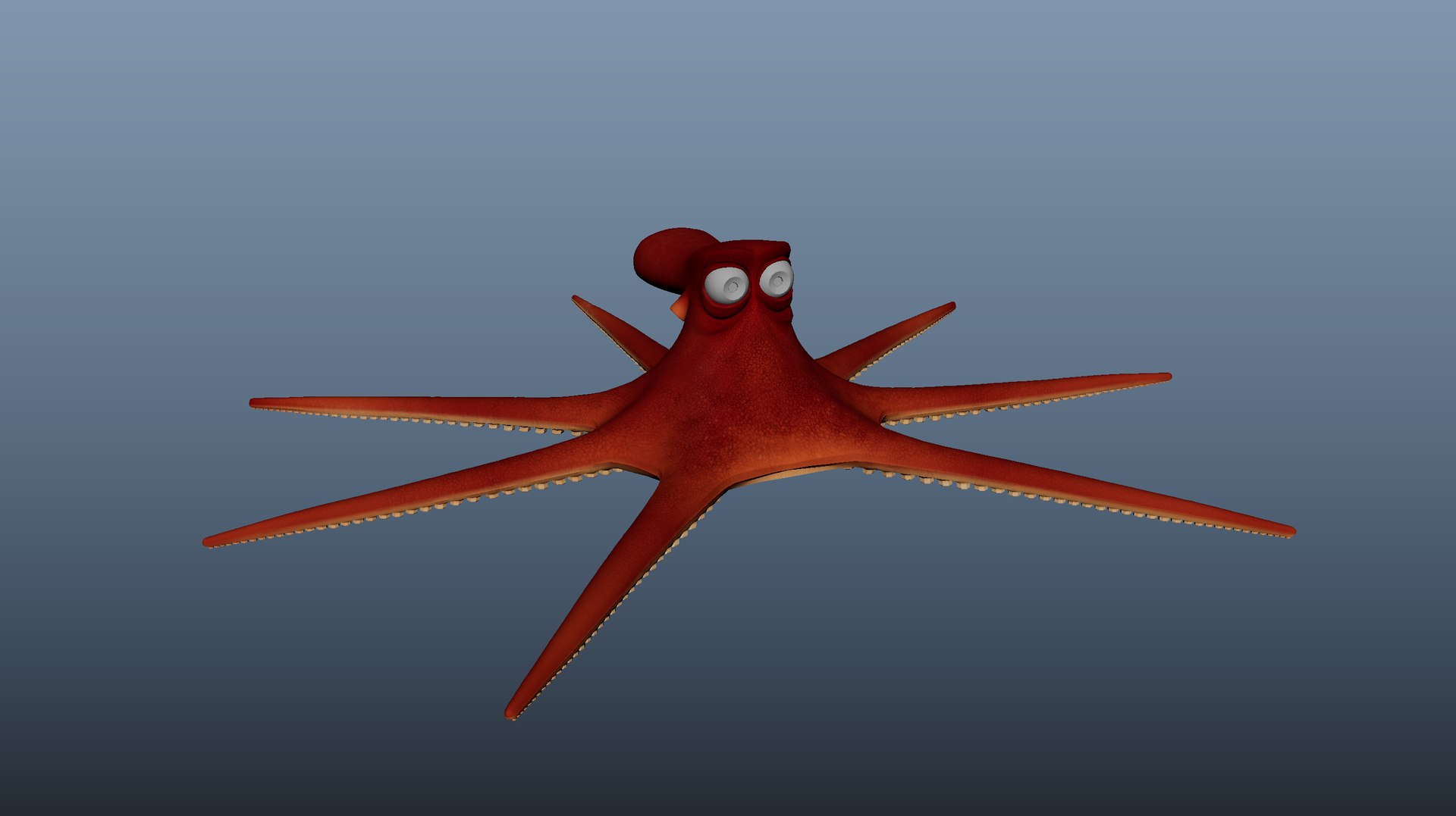 Dory Octopus Model 3D Model - TurboSquid 2370439