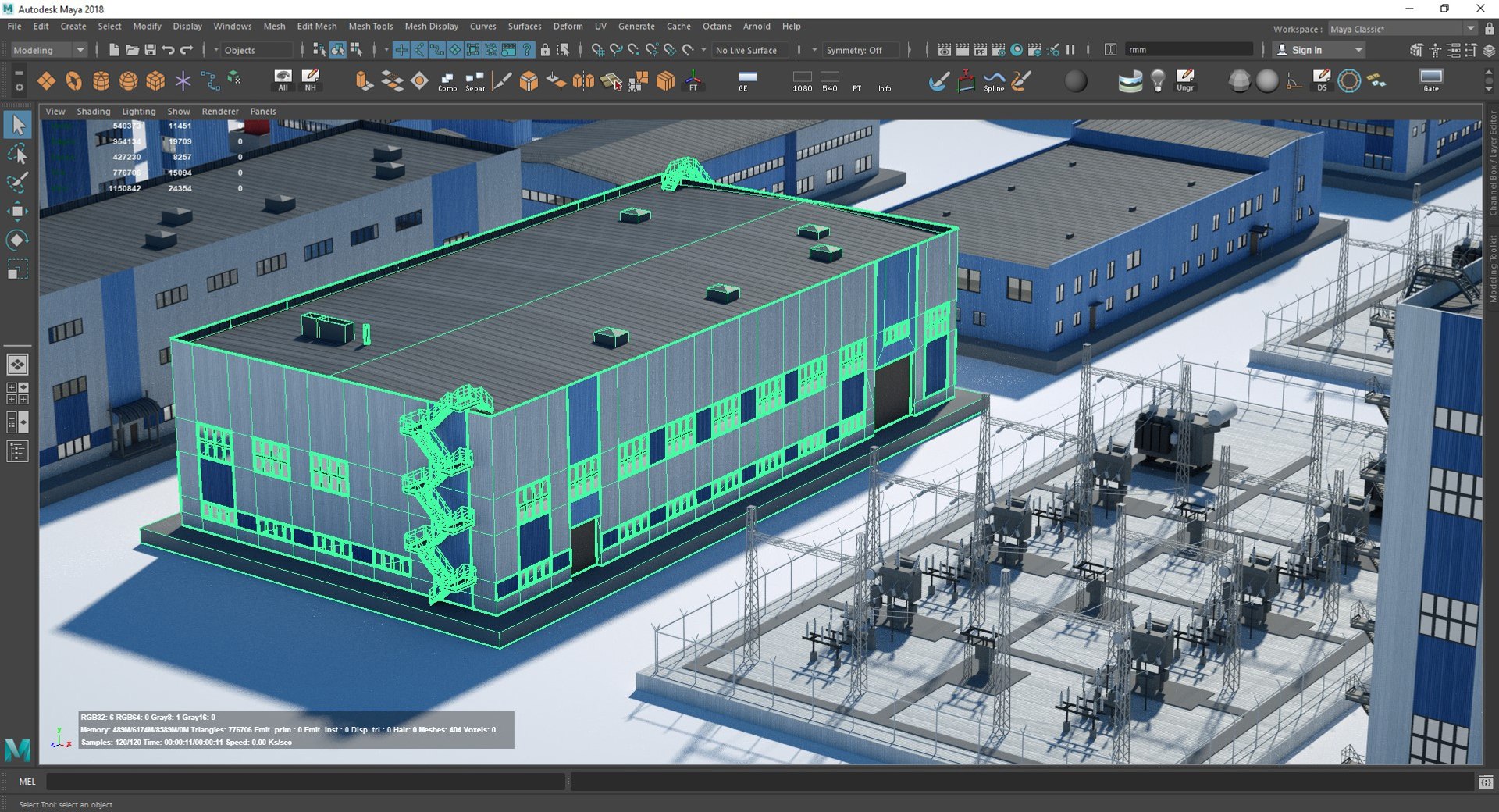 3D Factory Unit - TurboSquid 1425800