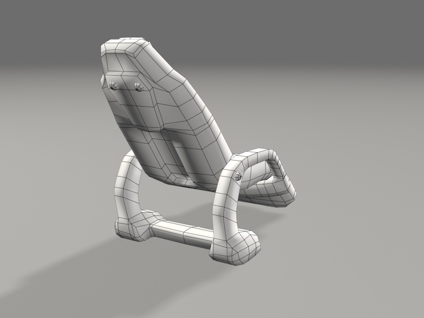 Sci-fi Recliner Chair 3d Model