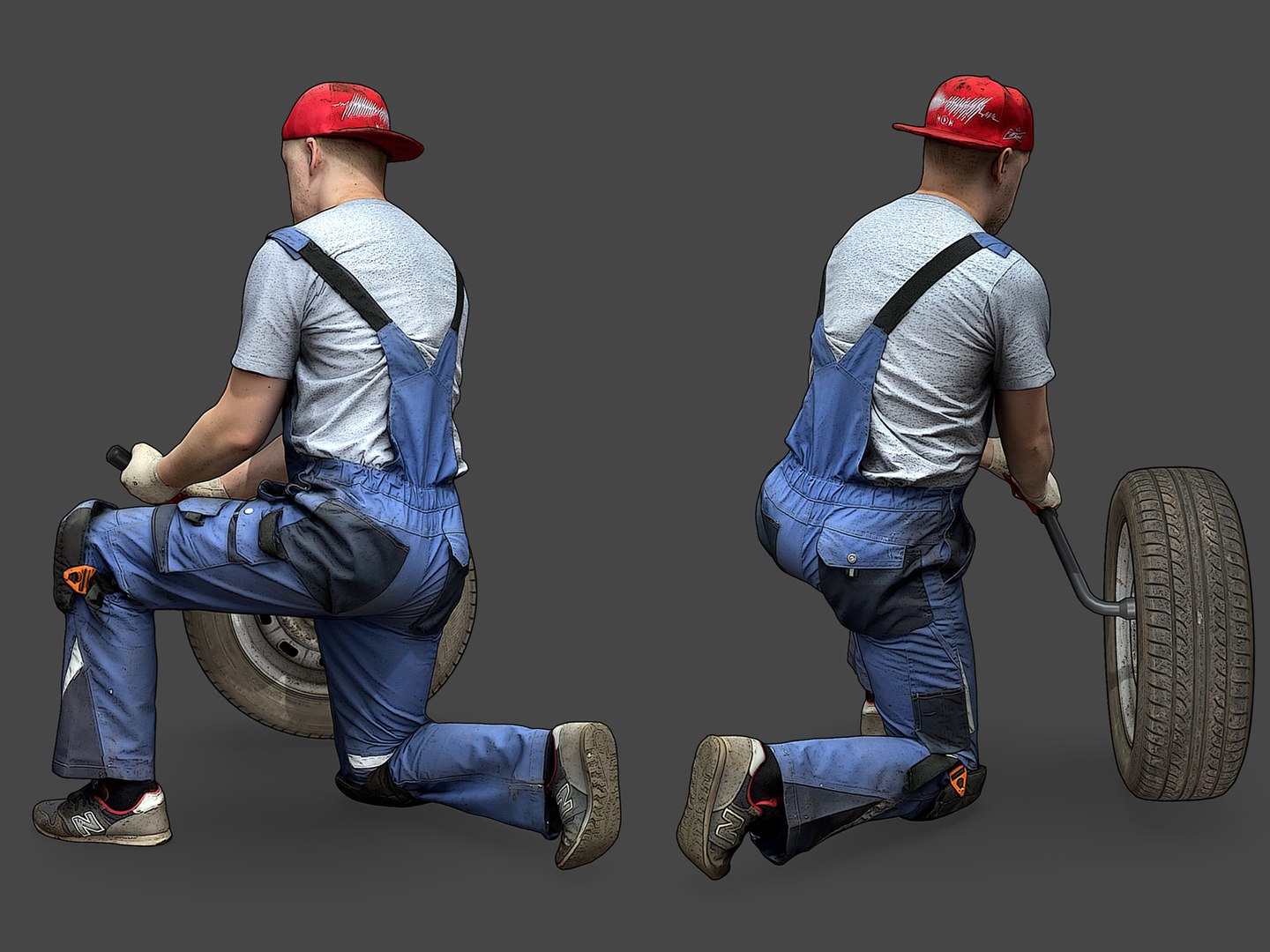 Stylized Car Mechanic Character 3D Model - TurboSquid 1723890
