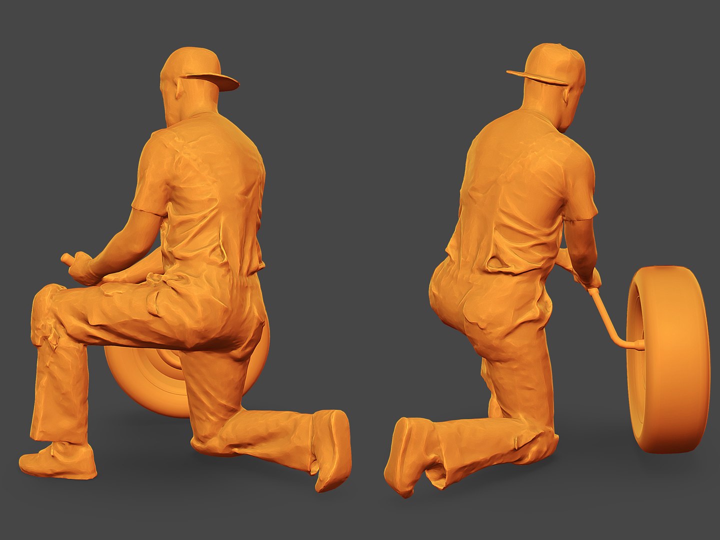 Stylized Car Mechanic Character 3D Model - TurboSquid 1723890