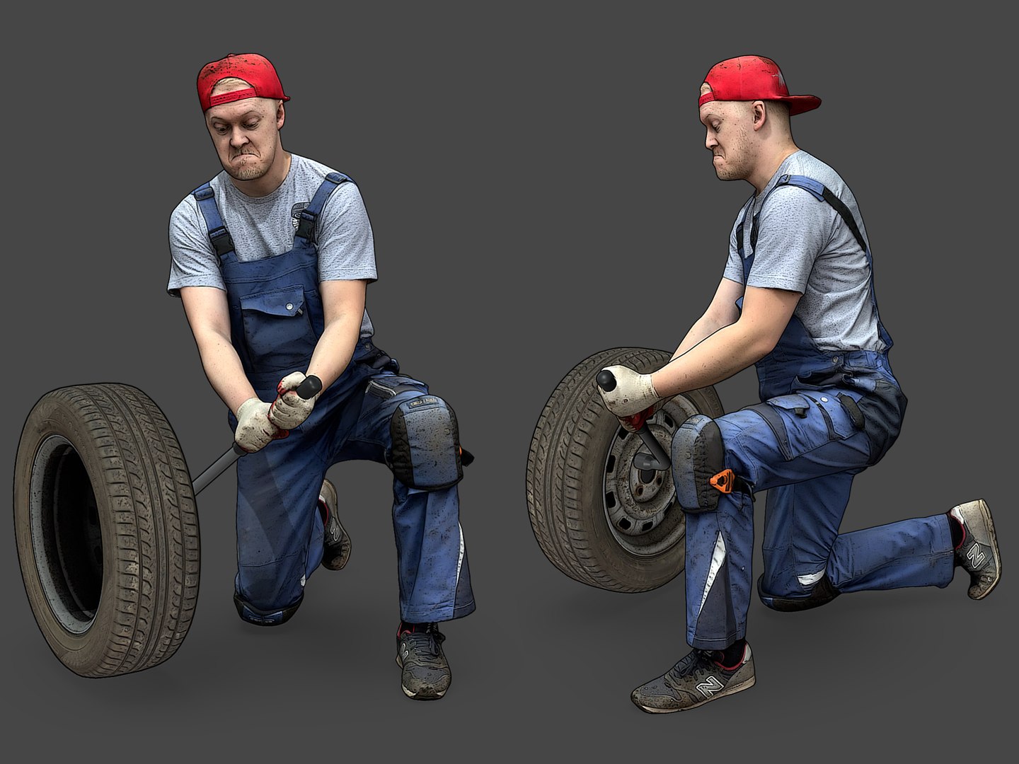 Stylized Car Mechanic Character 3D Model - TurboSquid 1723890