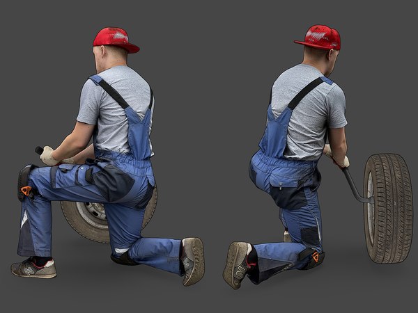 Stylized Car Mechanic Character 3D model - TurboSquid 1723890