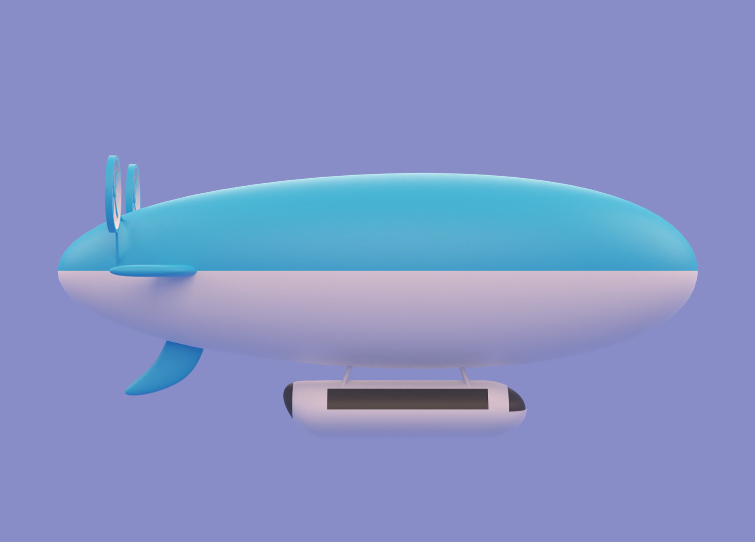 3D model airship ship air - TurboSquid 1658689
