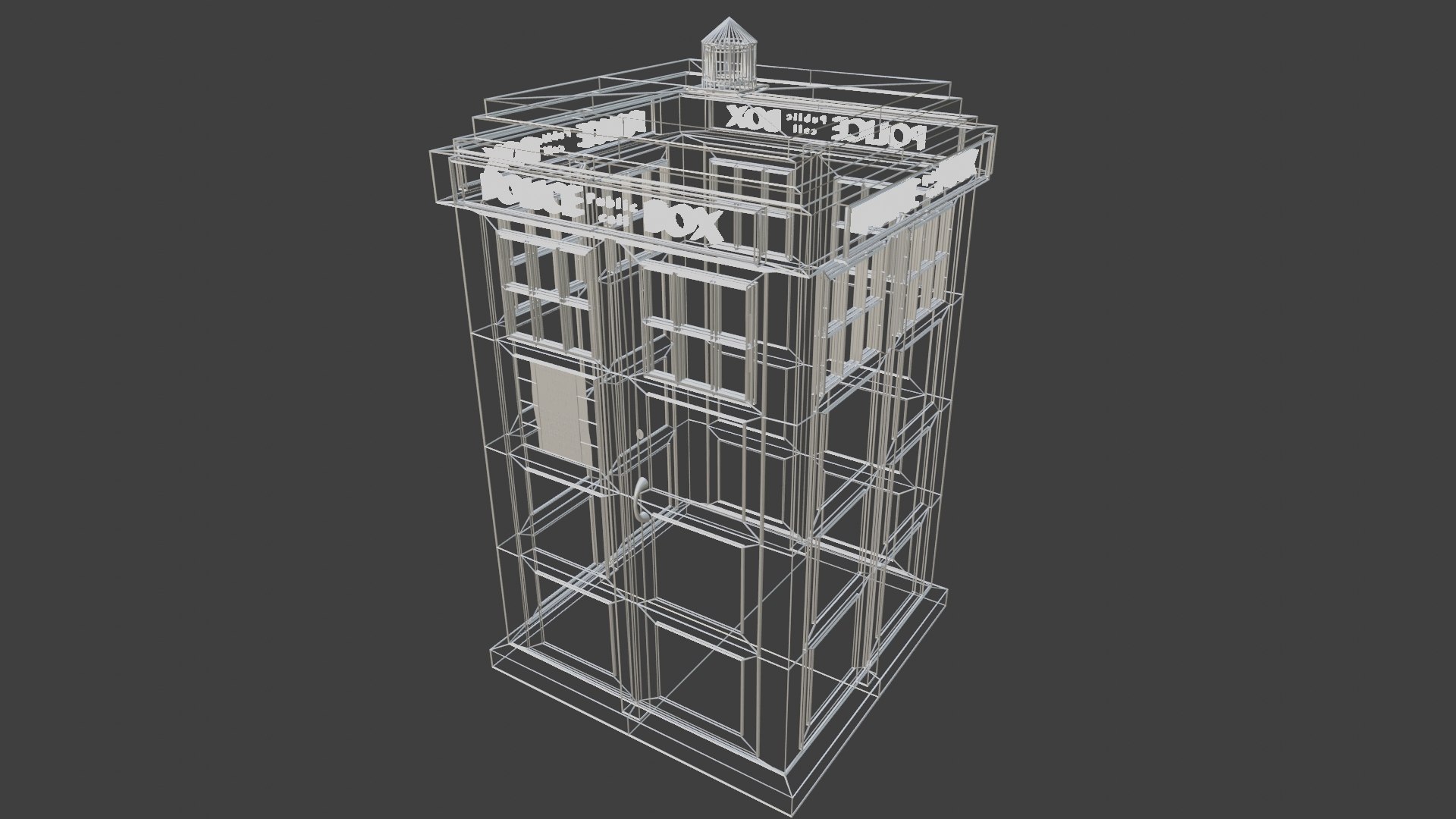 Tardis 3D Model - TurboSquid 1730840