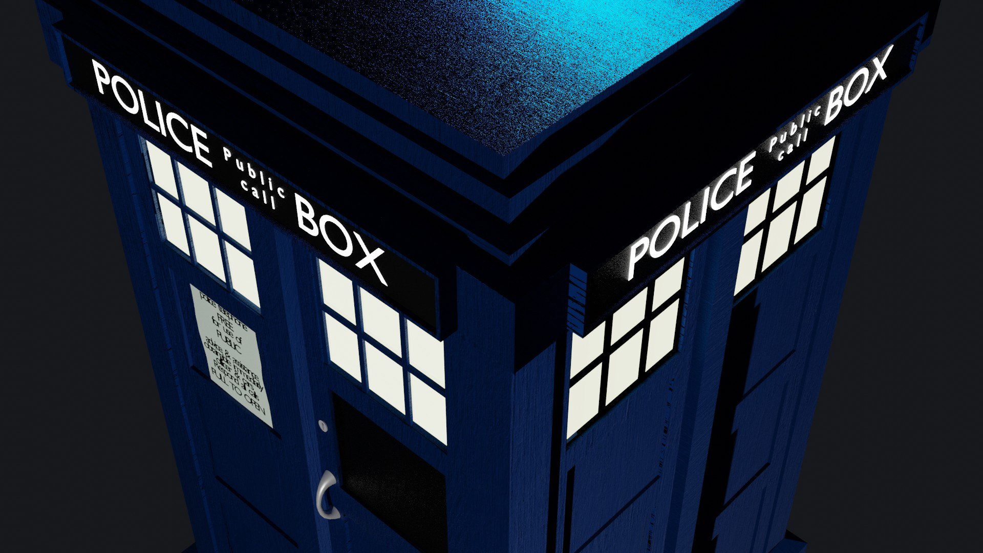 Tardis 3D Model - TurboSquid 1730840