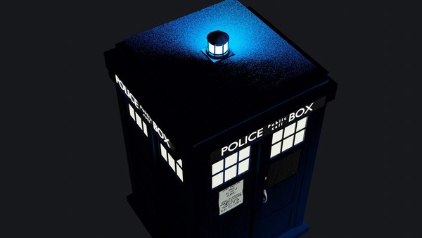 Tardis 3D model - TurboSquid 1730840