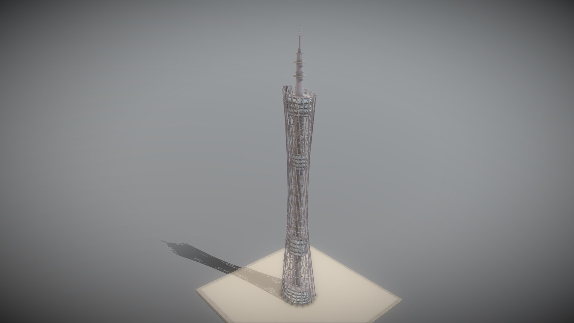 Canton Tower 3D Model - TurboSquid 2234378