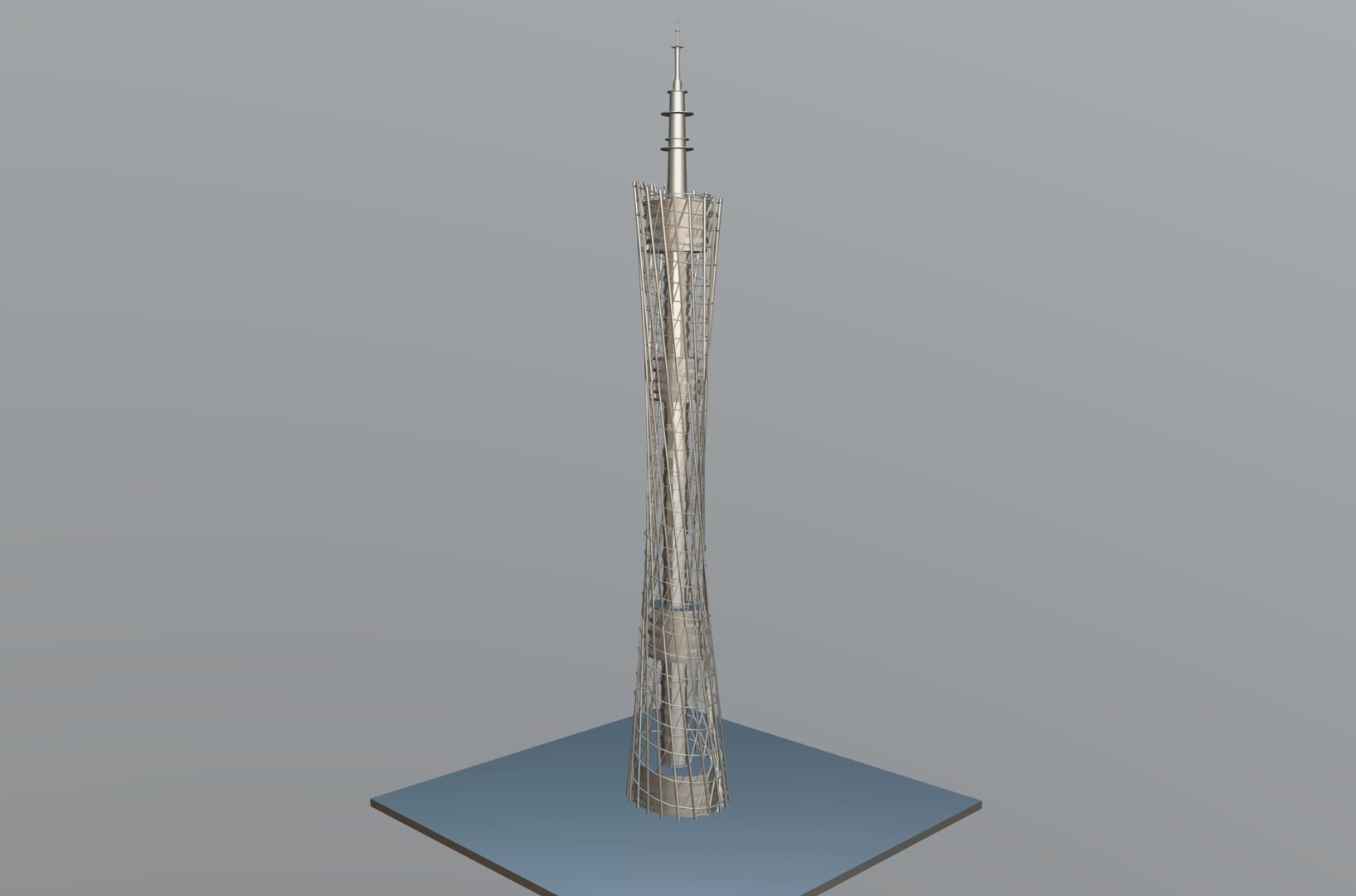 Canton Tower 3D Model - TurboSquid 2234378