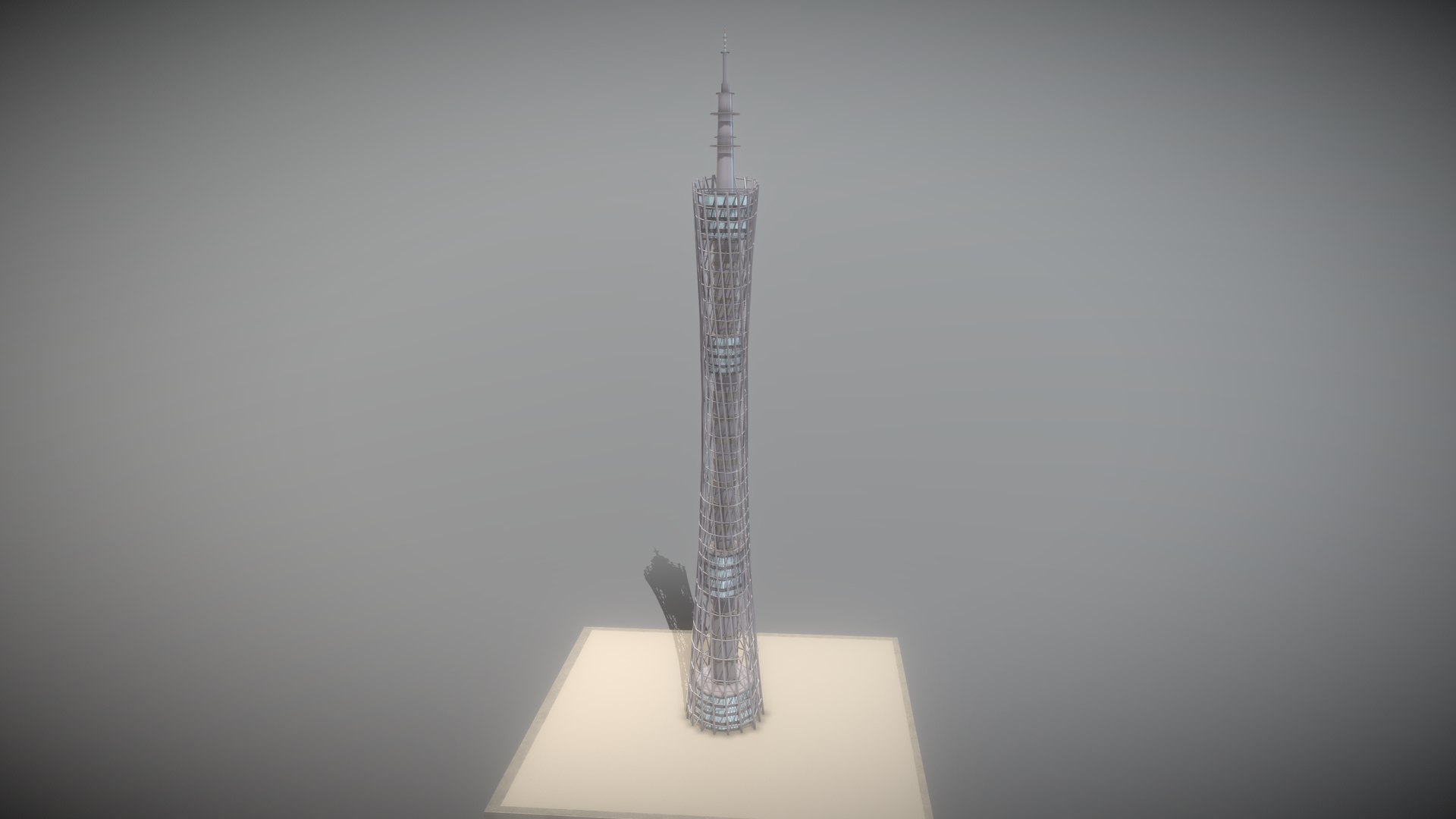 Canton Tower 3D Model - TurboSquid 2234378