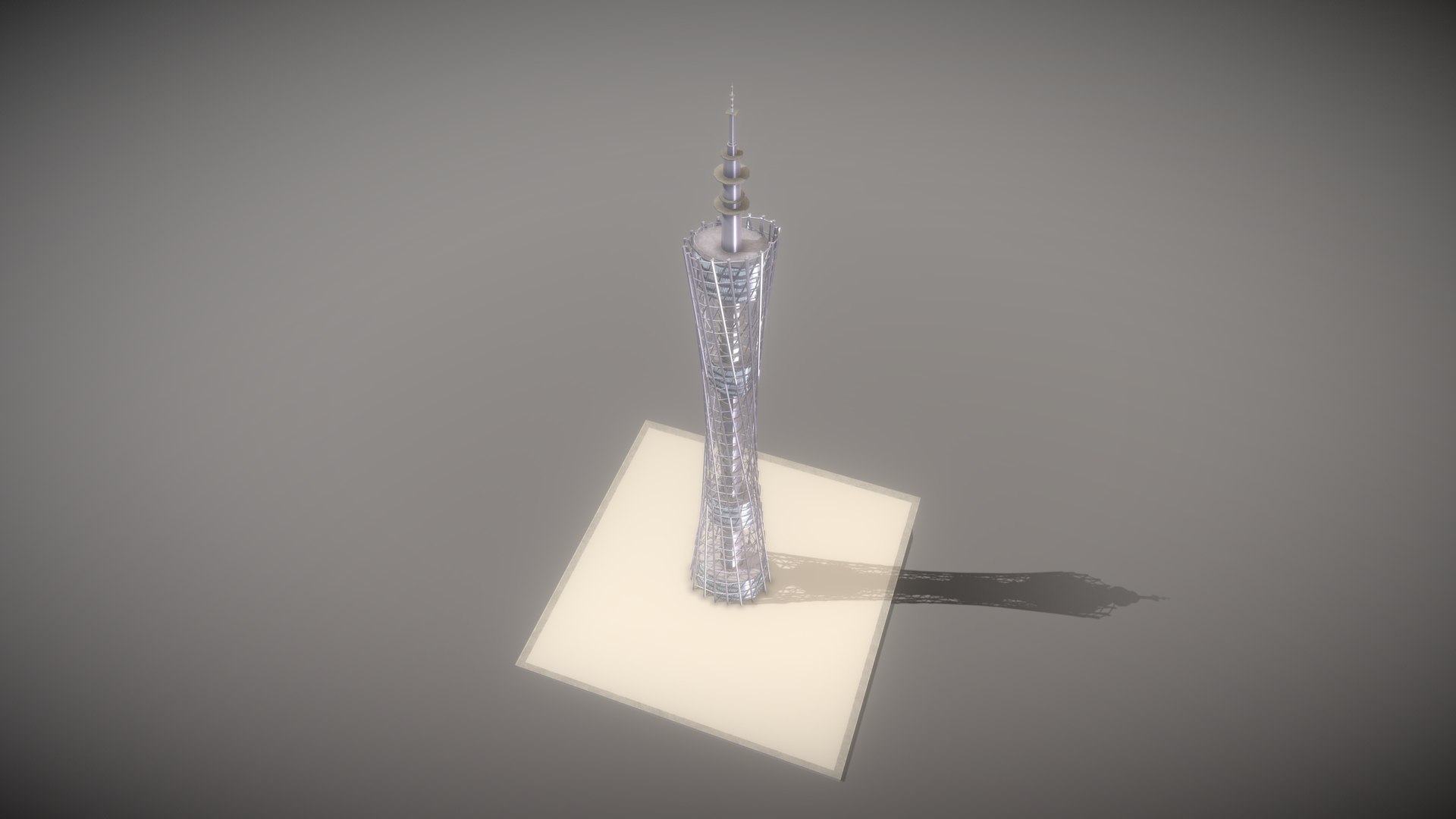Canton Tower 3D Model - TurboSquid 2234378