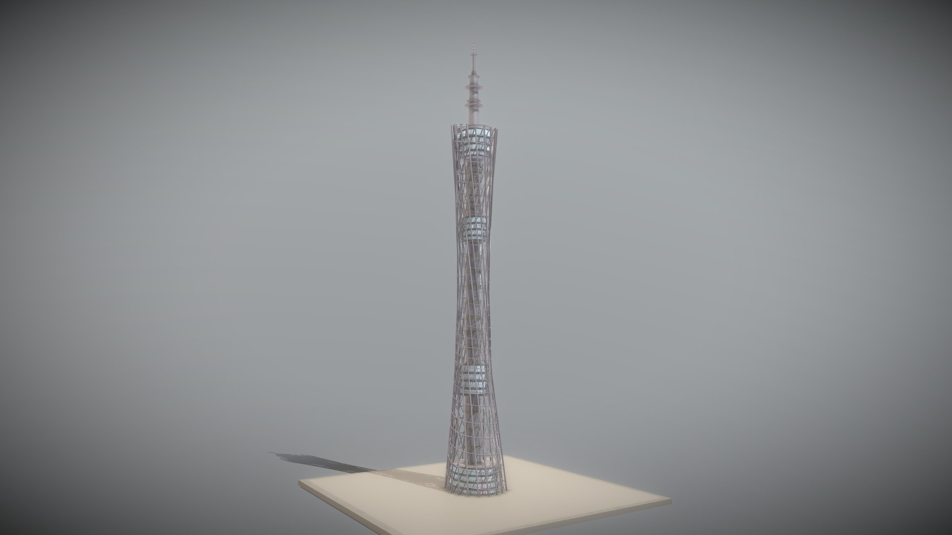 Canton Tower 3D Model - TurboSquid 2234378