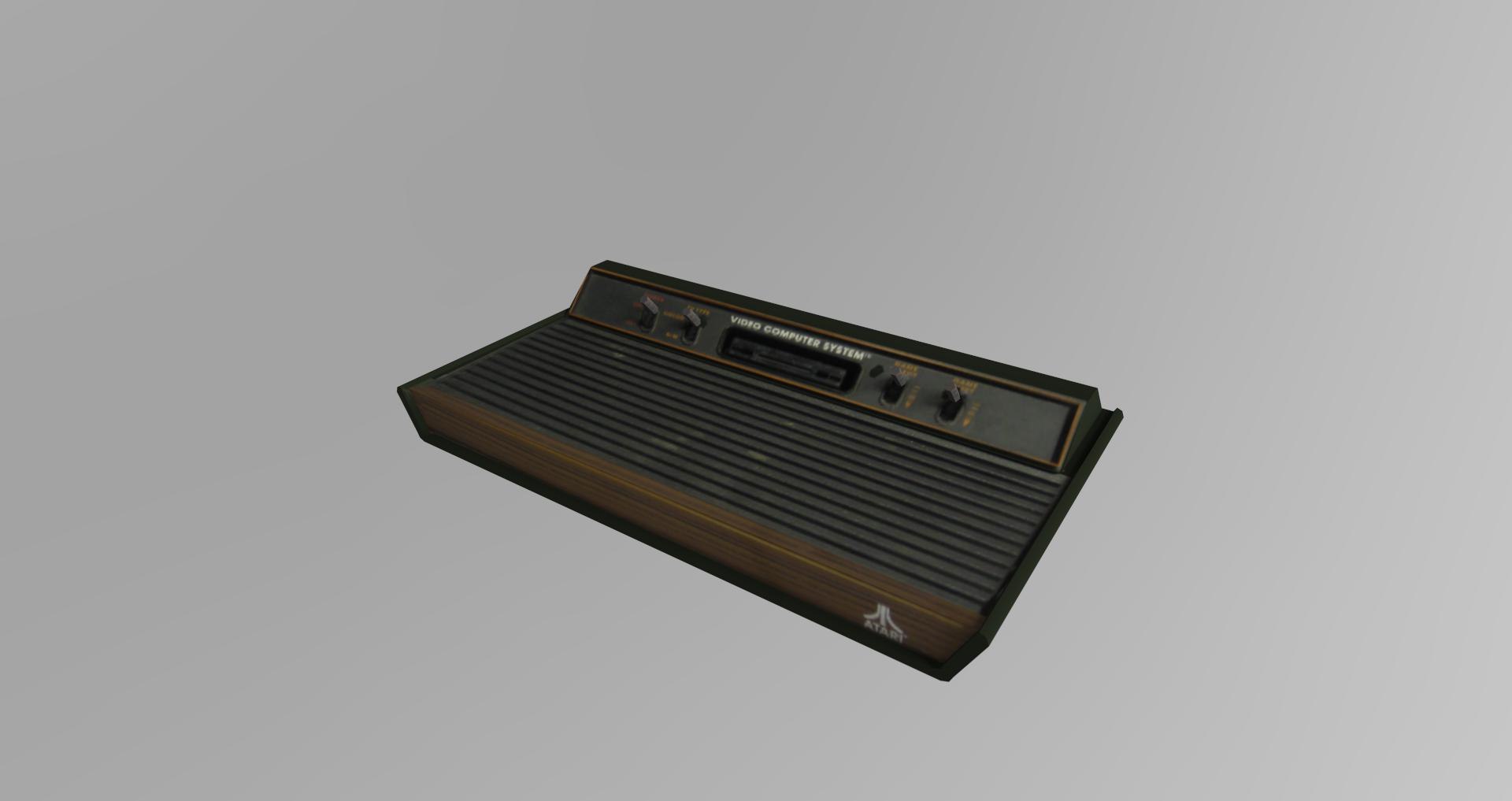 Atari 2600 3D Model - TurboSquid 1355579