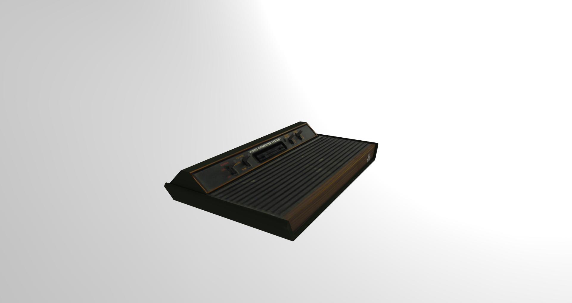 Atari 2600 3D Model - TurboSquid 1355579
