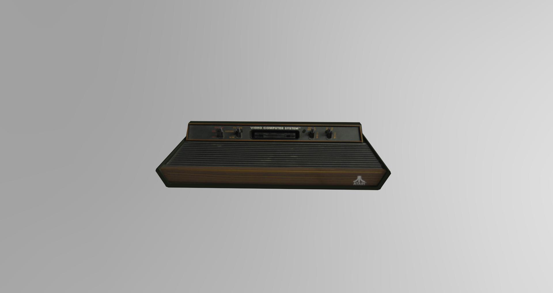 Atari 2600 3D Model - TurboSquid 1355579