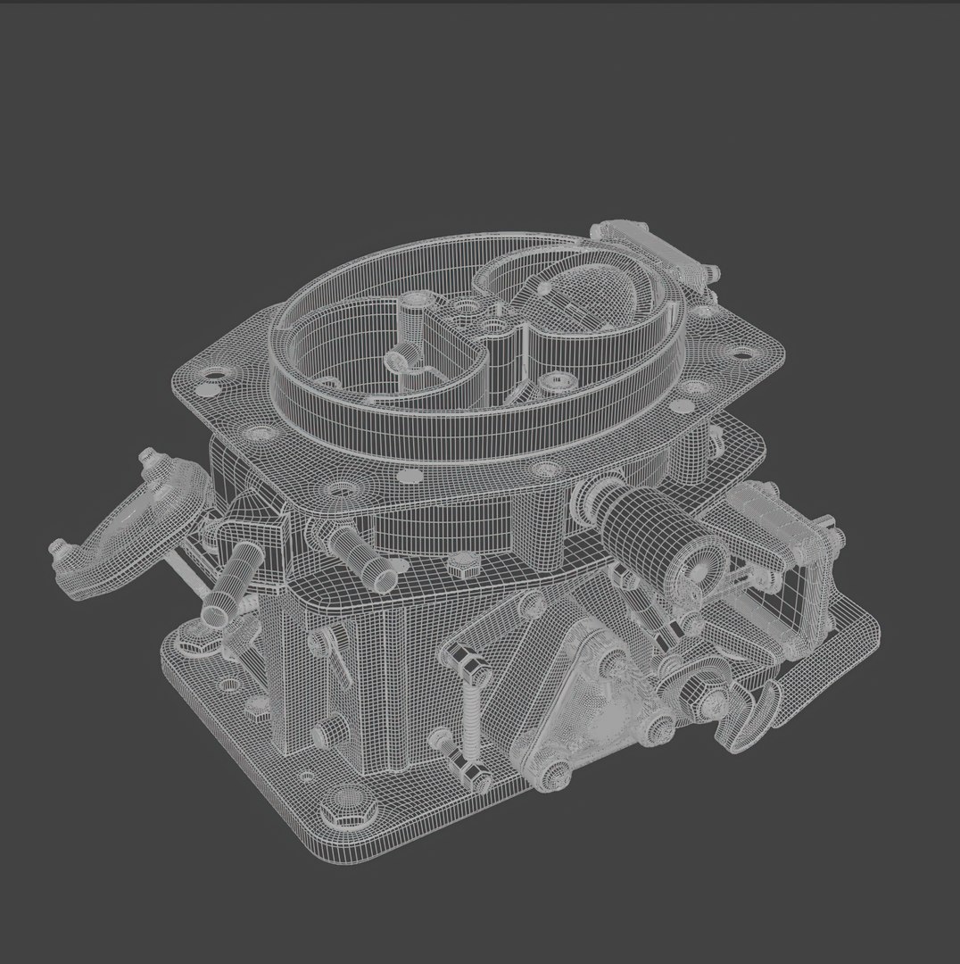Carburetor 3D - TurboSquid 2182247