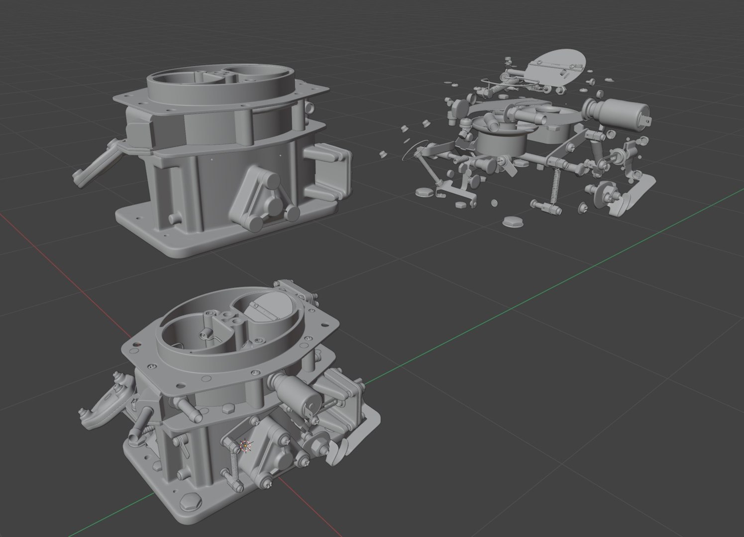 Carburetor 3D - TurboSquid 2182247